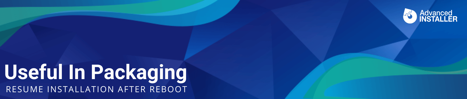 How to continue with an installation after reboot?