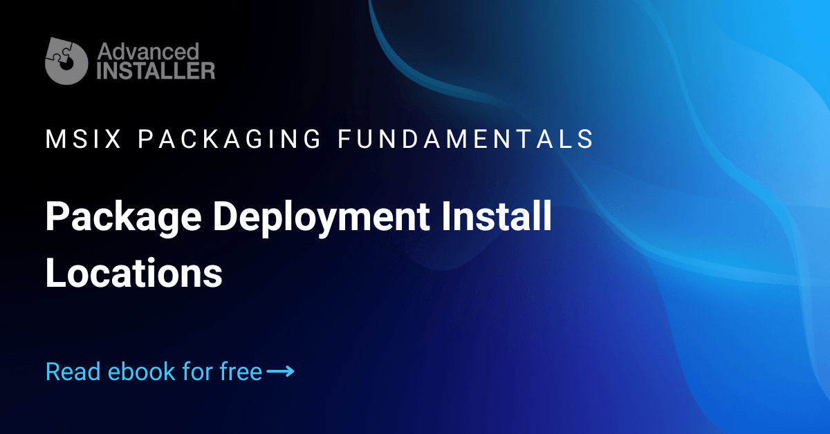 Package Deployment Install Locations