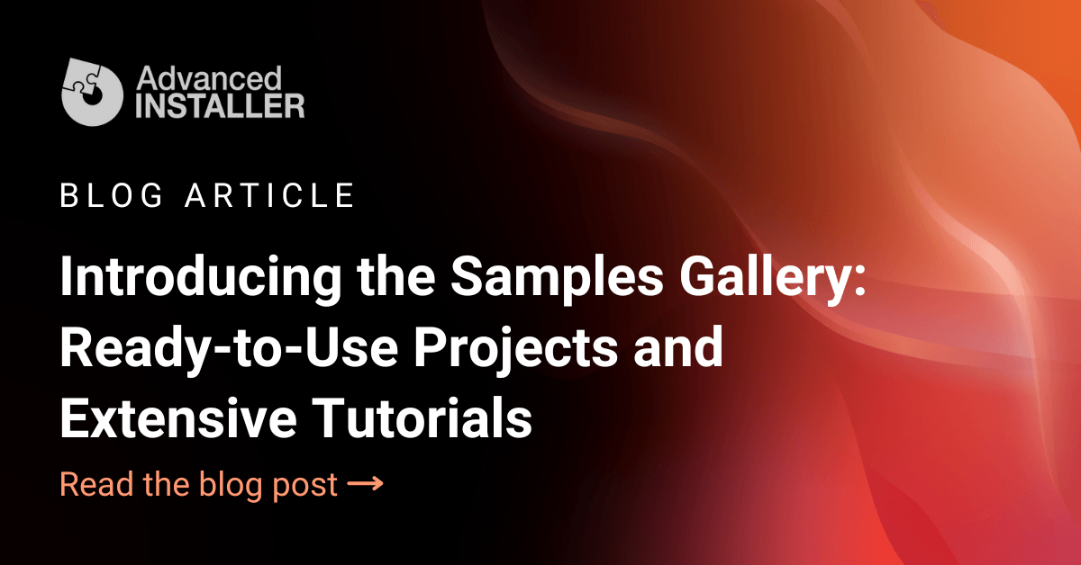 Introducing the Samples Gallery: Ready-to-Use Projects and Extensive ...